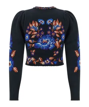 Farm Rio Long-sleeve Knit Top
