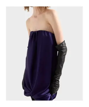 7 For All Mankind Cinch Hem Mini Dress