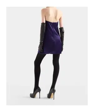 7 For All Mankind Cinch Hem Mini Dress
