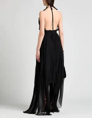 Dolce & Gabbana Sleeveless Deepv Maxi Dress