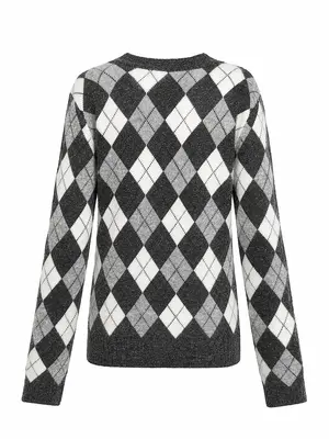 P.a.r.o.s.h Argyle Long-sleeve Sweater