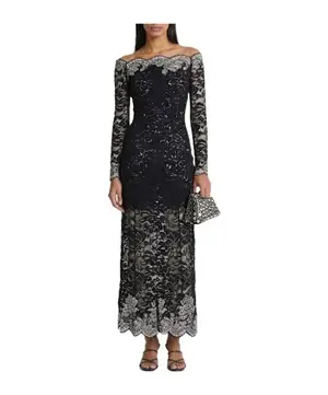 Rabanne Longsleeve Lace Dress