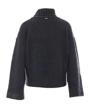 TWINSET High-neck Knit Sweater
