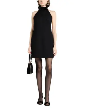 Dolce & Gabbana Sleeveless Wool Satin Dress