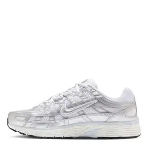 Nike P-6000 "silver Metallic" Lace Up Sneakers - No