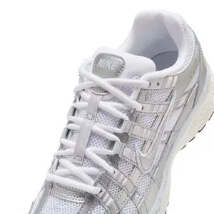 Nike P-6000 "silver Metallic" Lace Up Sneakers - No