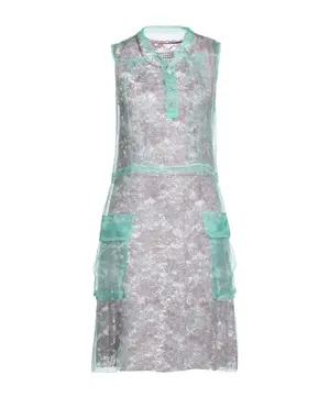 MAISON MARGIELA Solidcolor Sleeveless Dress - Green