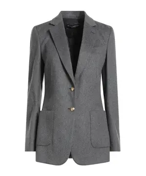 Dolce & Gabbana Simple And Tailored Single- Blazer - Grey