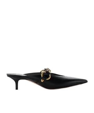 Balenciaga City Mules - Black