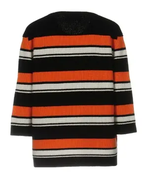 Dolce & Gabbana Striped Short-sleeve Knit Top