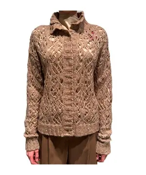 Max Mara Long-sleeve Cardigan - Camel