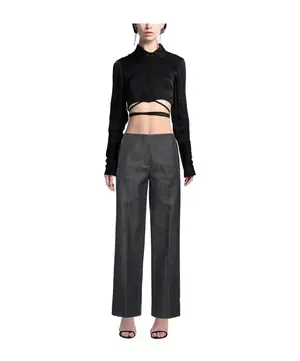 Tory Burch Darkwash Straightleg Jeans
