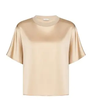 Peserico Drop Shoulder T-shirts For Women