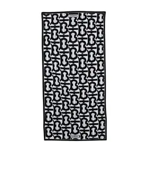 Burberry Comfortable Logo Terry Cloth - Black