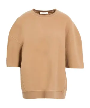 Max Mara Tiedye Shortsleeve Knit Sweater - Camel