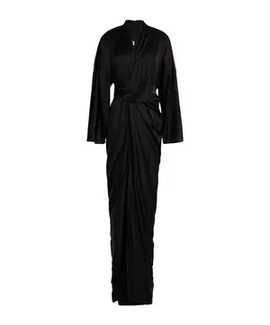 Rick Owens Satin Dress - Black