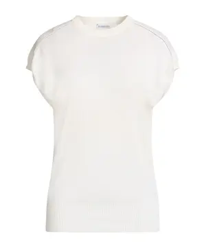 Burberry Wool Knit Short Sleeve Sweater - No