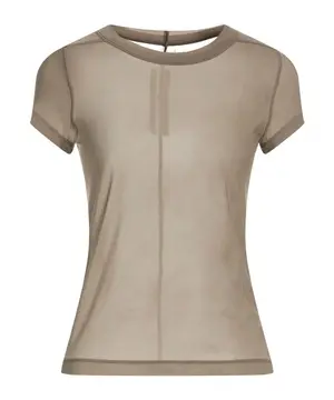 Rick Owens Minimalist Solidcolor Tshirt - Nude