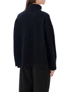 Soeur High-neck Knit Sweater