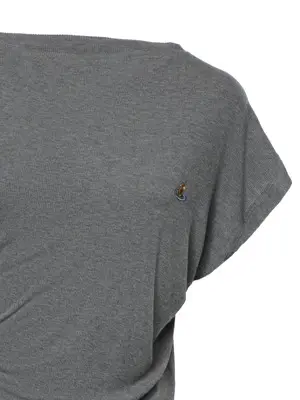 VIVIENNE WESTWOOD Asymmetrical T-shirt - Gray