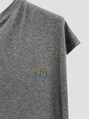 VIVIENNE WESTWOOD Asymmetrical T-shirt - Gray