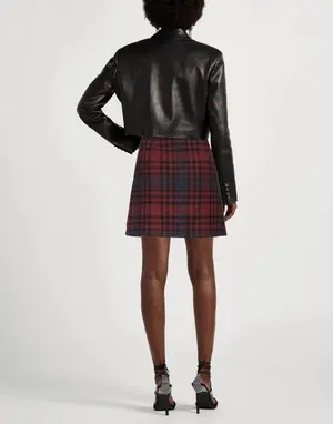 Max Mara Tweed Aline Skirt