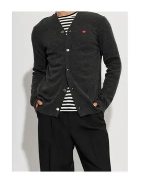 Play Comme Des Garcon Long-sleeve Cardigan