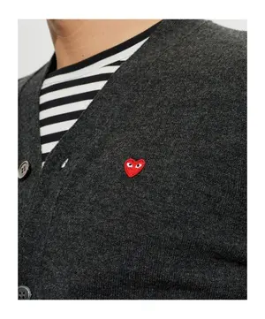 Play Comme Des Garcon Long-sleeve Cardigan