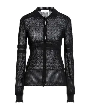 Chloé Minimal Solidcolor Lightweight Knit Sweater - Black
