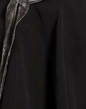 MAISON MARGIELA Solidcolor Lapel Shirt Dress