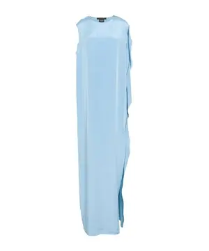 Max Mara Sleeveless Satin Maxi Gown