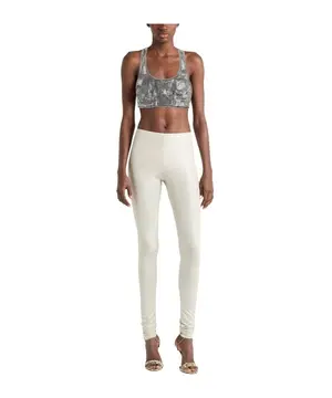 DIESEL® Cropped Sleeveless Denim Top
