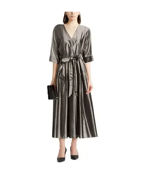Max Mara Minimalist Satin Dress
