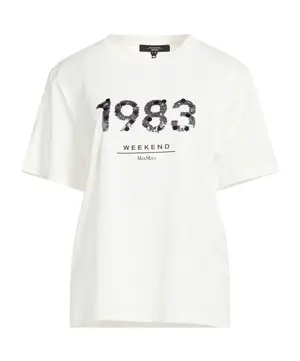 Max Mara Solidcolor Shortsleeve Tshirt - White