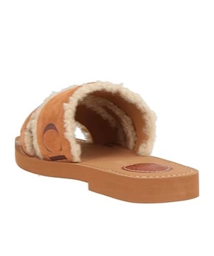 Chloé Twotone Suede Sandals