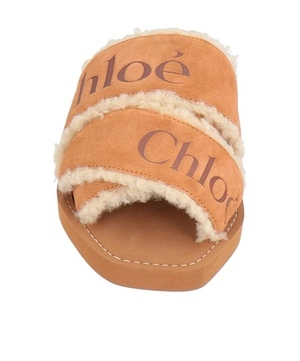 Chloé Twotone Suede Sandals
