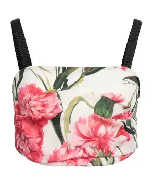 Dolce & Gabbana Printed Crop Top - Multicolor