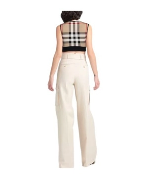 Burberry Sleeveless Cropped Top