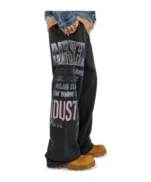 DIESEL® Sweatpants With Concert Graphics
