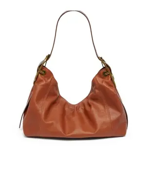 DIESEL® D-line-shoulder Bag In Shiny Leather