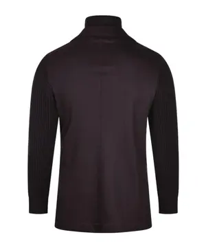 Eleventy Knitted Panel Blazer