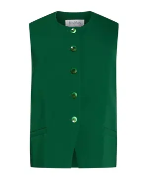 Max Mara Solidcolor Blazer - Green