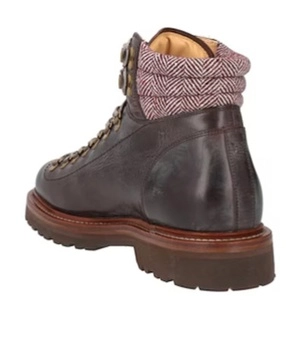 Brunello Cucinelli Minimalist Colorblock Hiking Boots