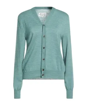 MAISON MARGIELA Wool Lightweight Knit Sweater - Blue