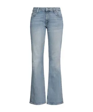GANNI Lightwash Flared Jeans - Blue