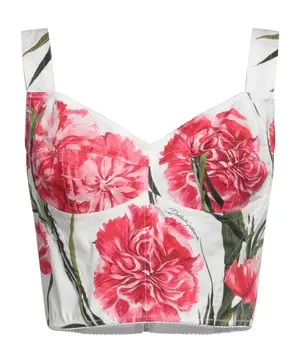 Dolce & Gabbana Floral Bodysuit - White