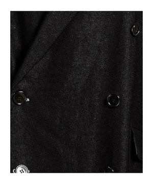 MAISON MARGIELA Doublebreasted Flannel Coat