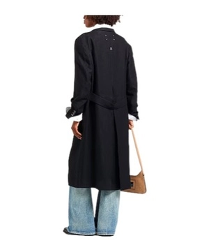 MAISON MARGIELA Doublebreasted Flannel Coat