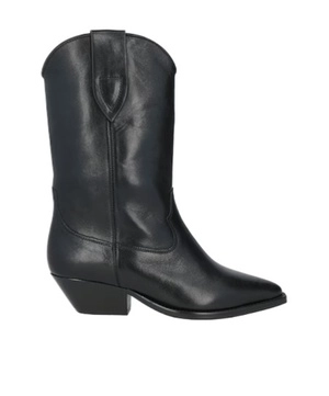 Isabel Marant Étoile Pointedtoe Blockheel Ankle Boots - Black