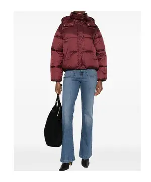 TWINSET Quilted Hooded Puffer Jacket